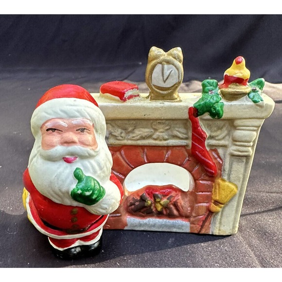 SNP | Holiday | Vtg Night Before Christmas Ceramic Tealight Candle ...